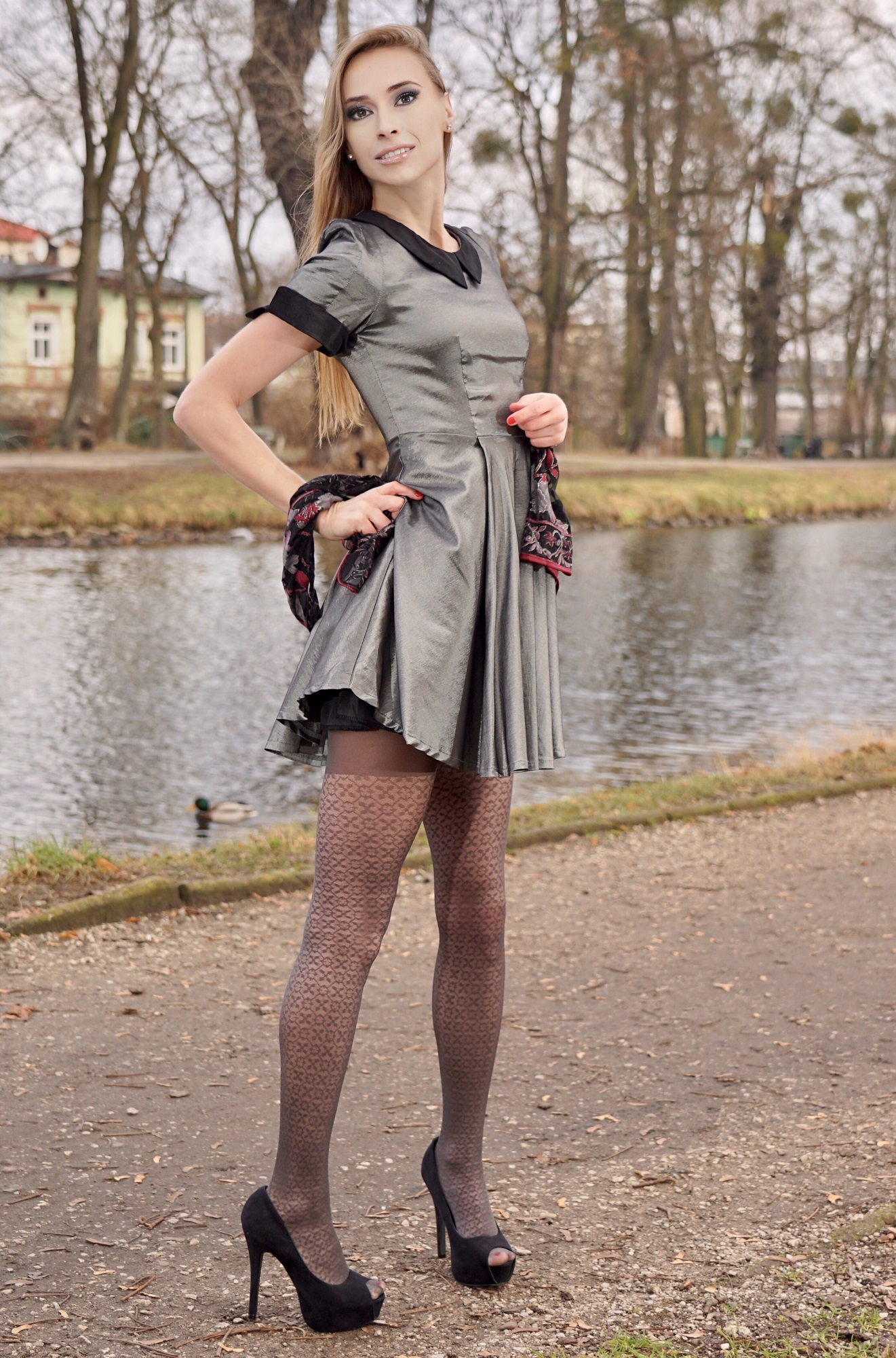 Gemira FiORE hold ups imitation satin gloss | The Nylon Bar