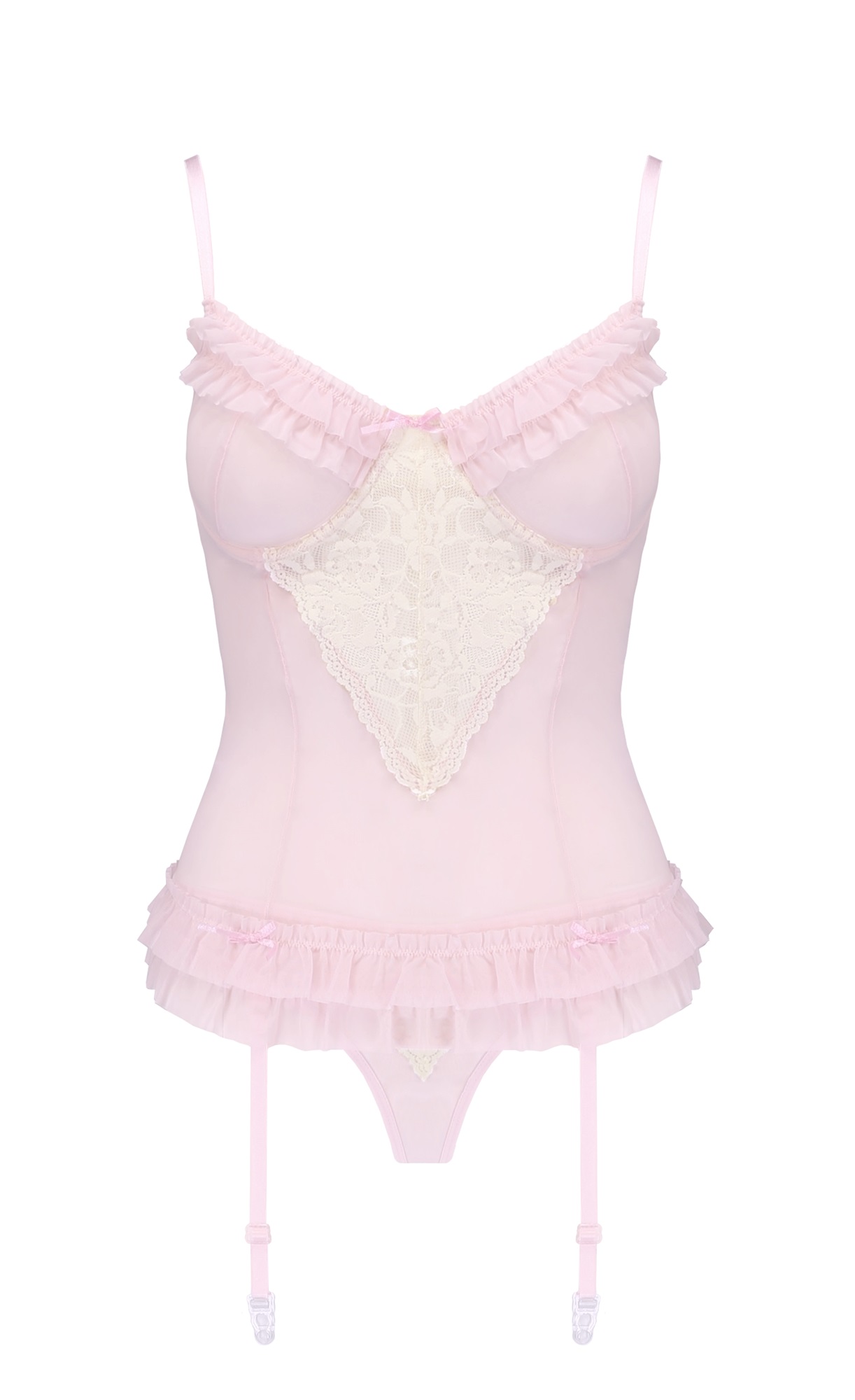 Lingerie Avanua Guêpière Sisi avec string | Le Bar à Nylon